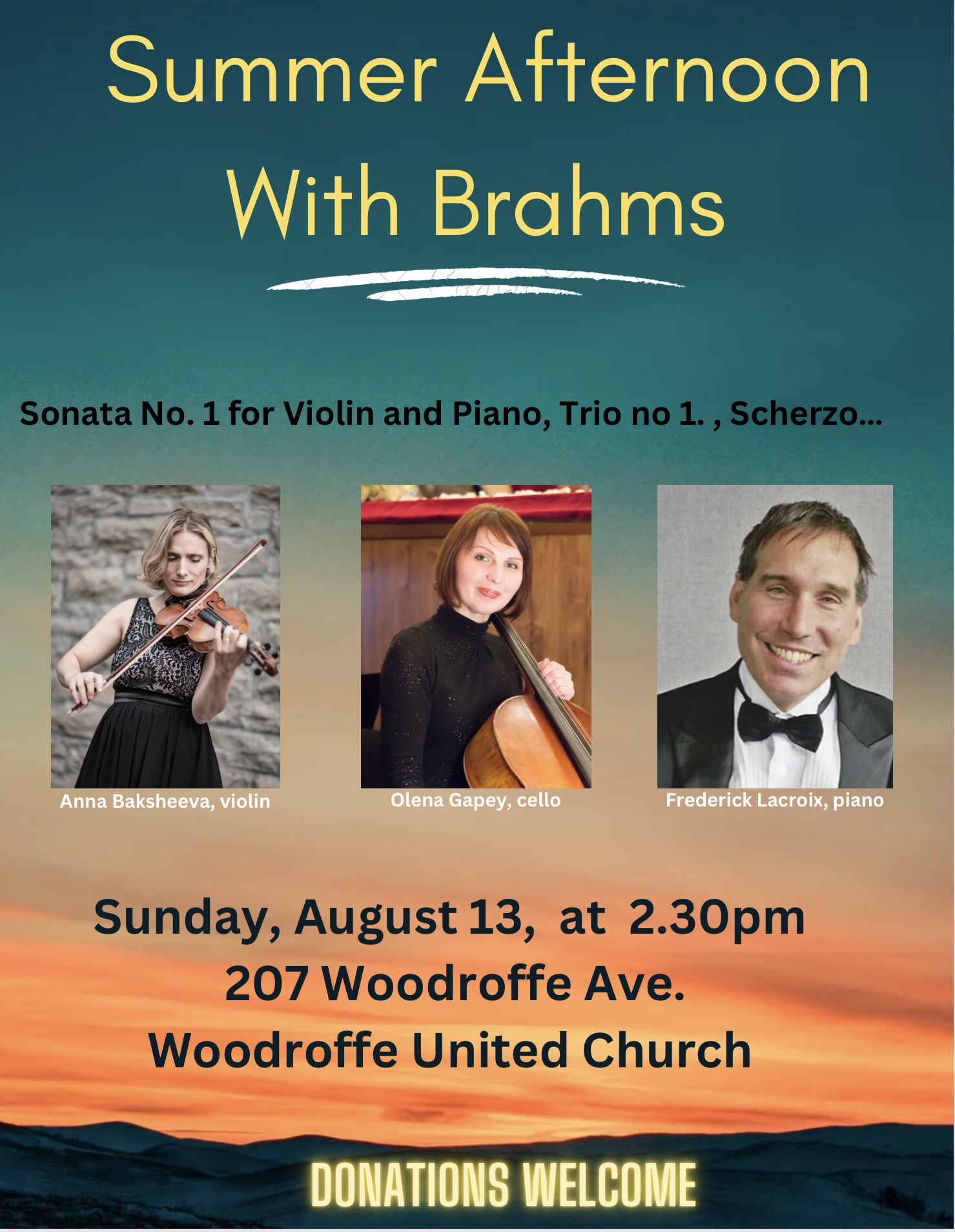 Professional Chamber Music Recital Copy - Duo Pleiades